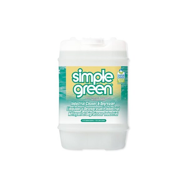 Simple Green Degreaser Cleaner, Deodorizer, 5 Gallon Refill Bottle; CLEANER, DEGREASER, 5-GAL ...